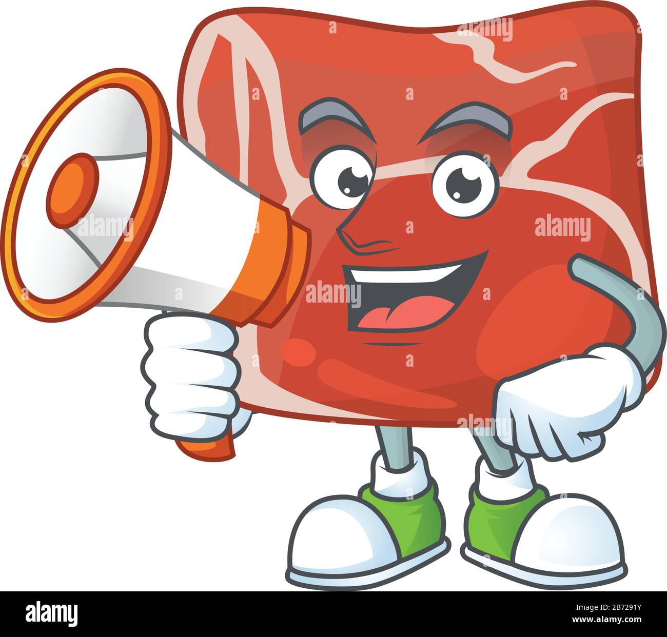 A picture of beef with a megaphone Stock Vector Image & Art - Alamy