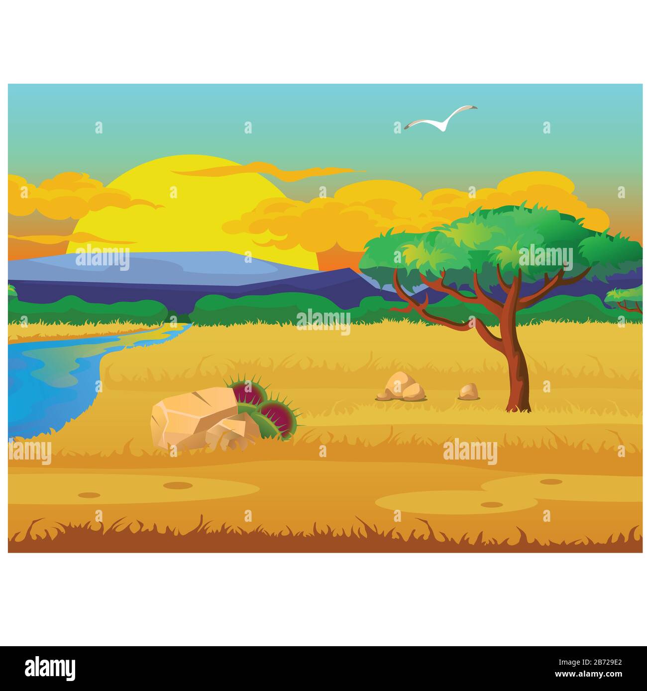 Natural background dried grass Stock Vector Images - Alamy