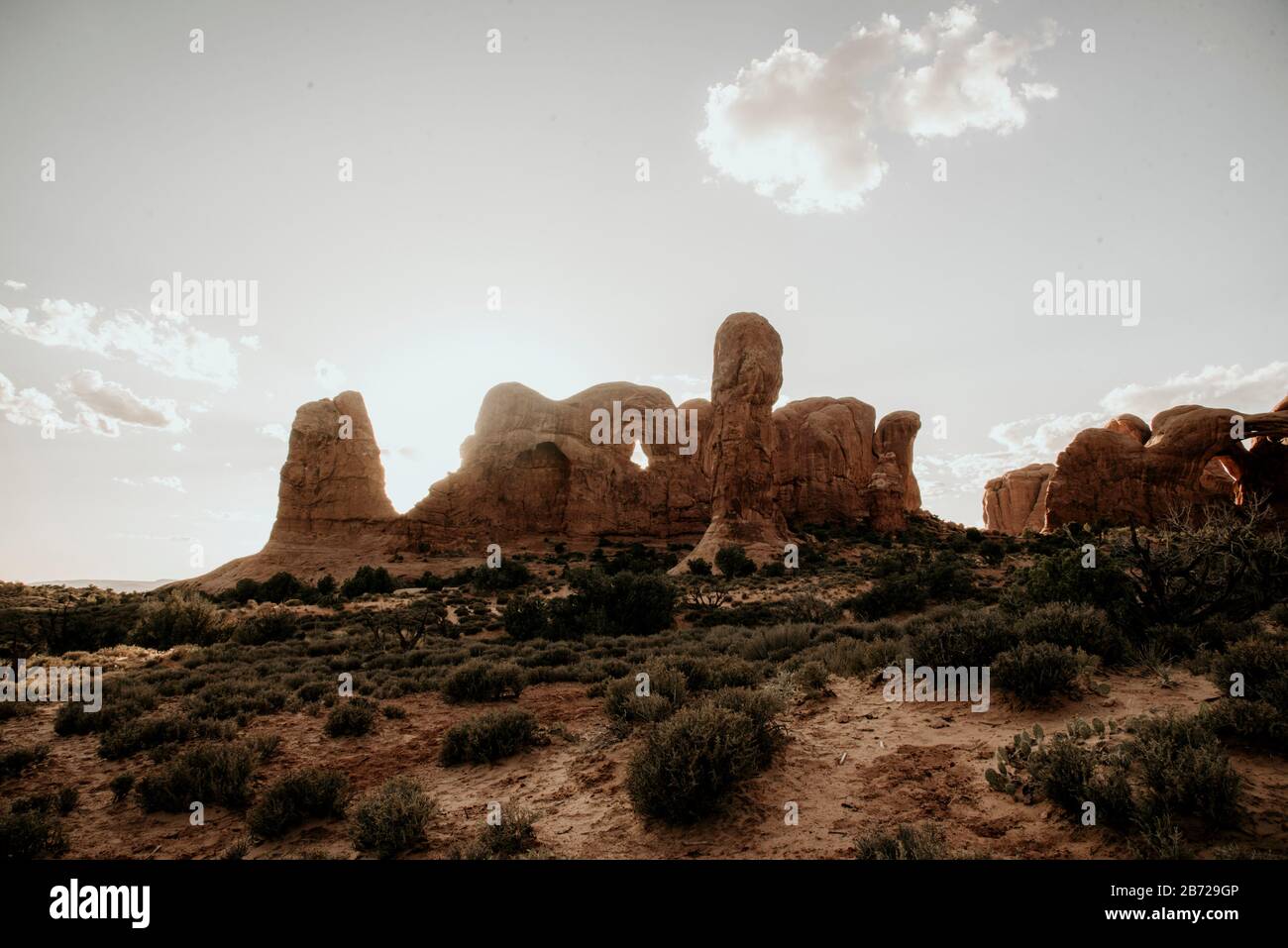 The beautiful scenery in Moab Utah Stock Photo - Alamy