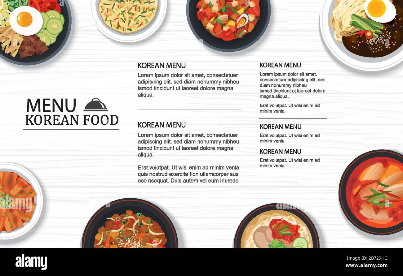 Food Menu Background