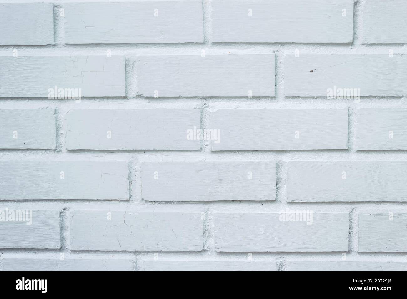 Brick wall clean white color vintage texture background Stock Photo - Alamy