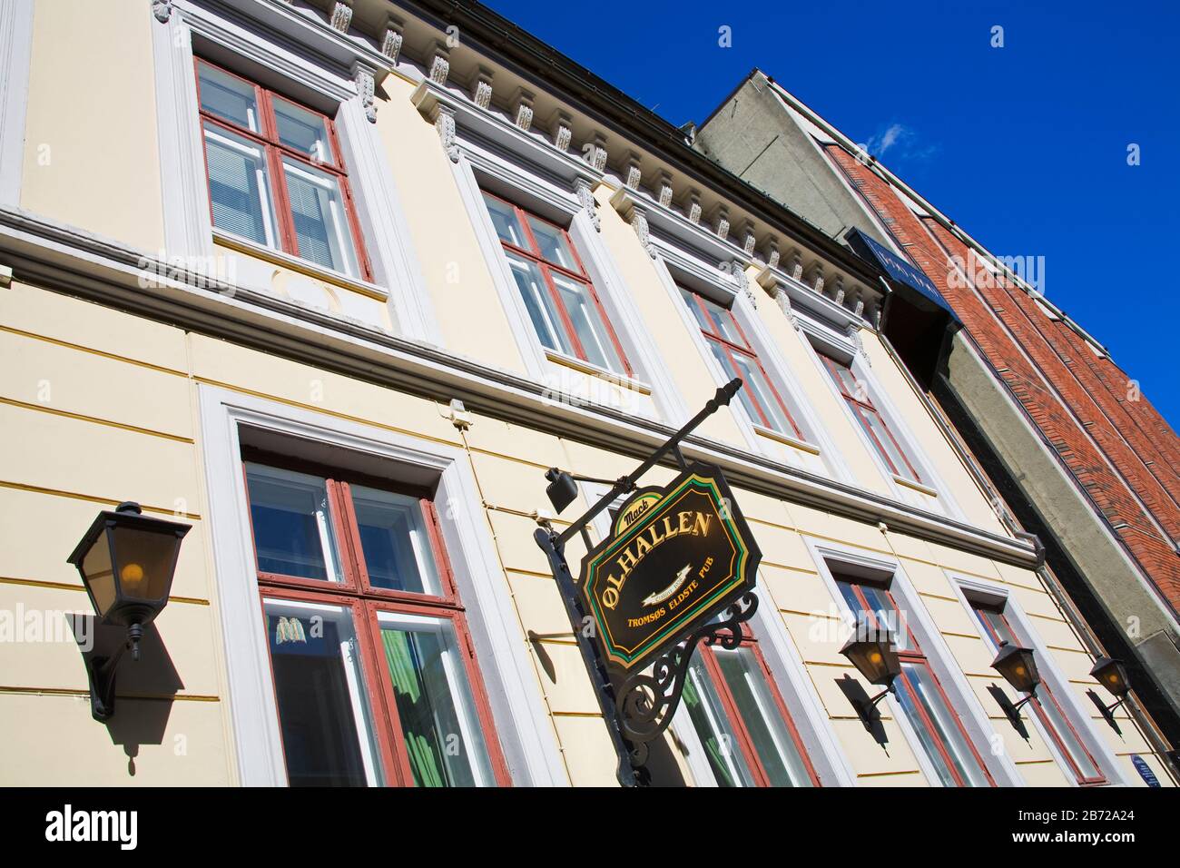 Mack Brewery Pub, Tromso City, Troms County, Norway, Scandinavia Stock ...