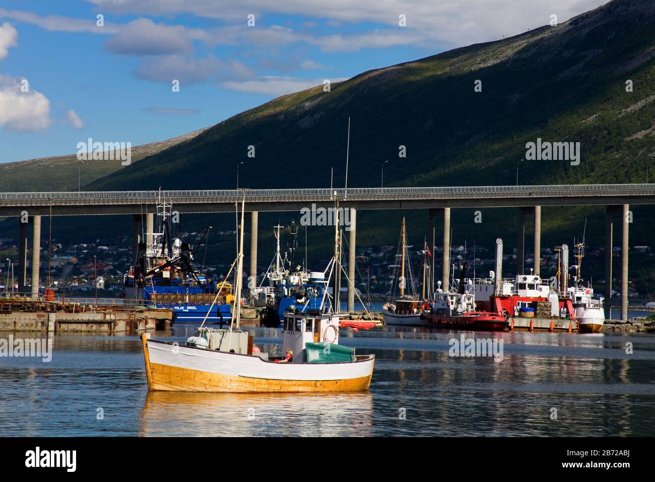 Tromso bridge hi-res stock photography and images - Alamy
