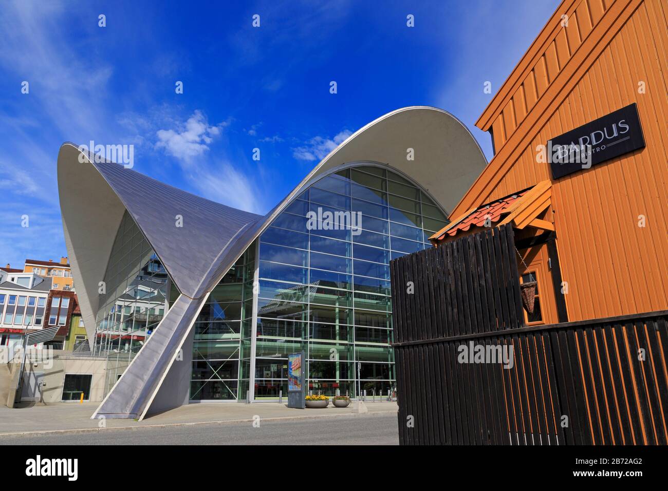 Tromso public library hi-res stock photography and images - Alamy