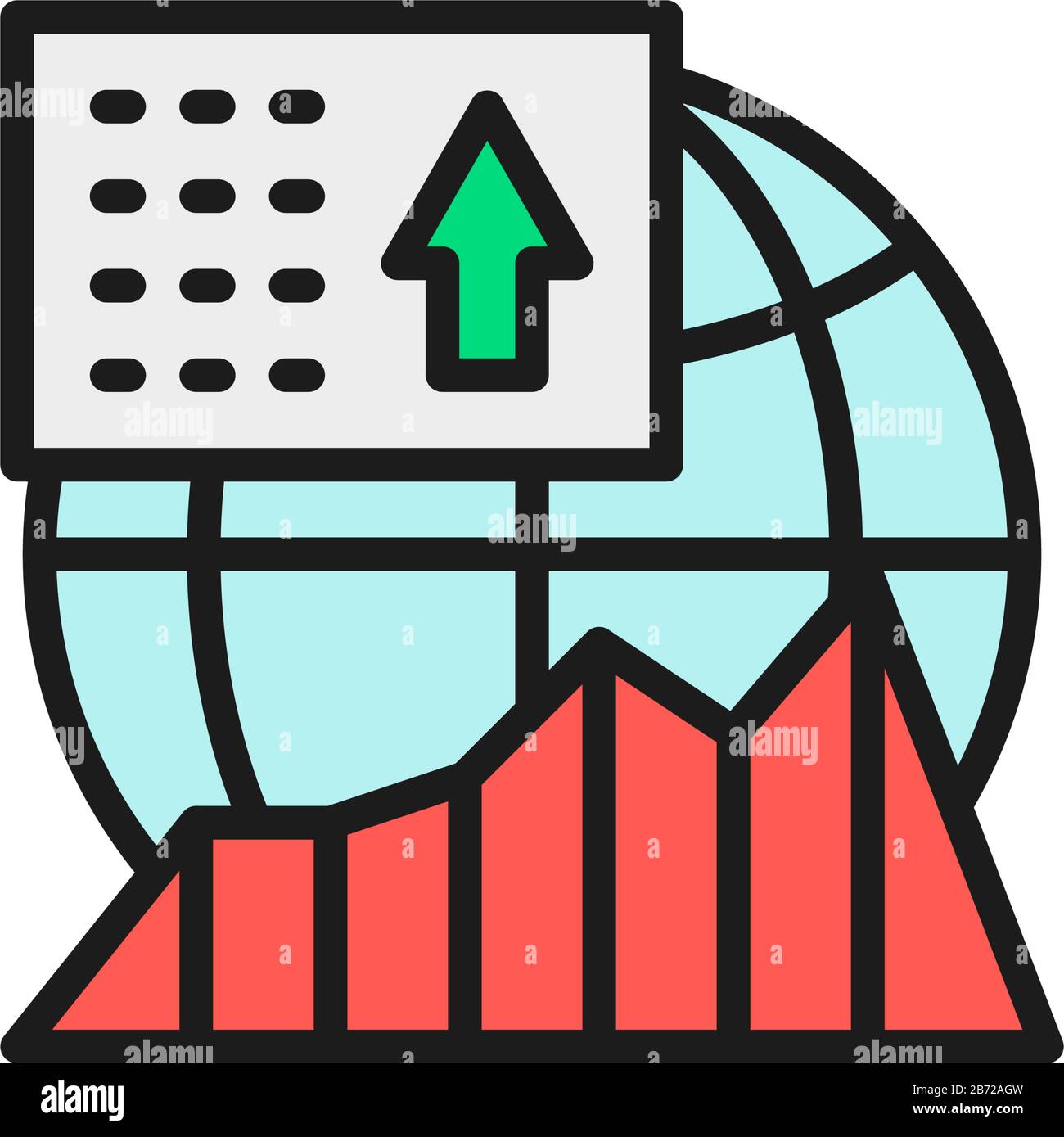 Market economy globalization Stock Vector Images - Alamy