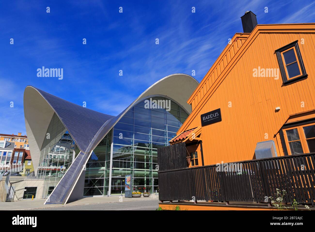 Tromso public library hi-res stock photography and images - Alamy