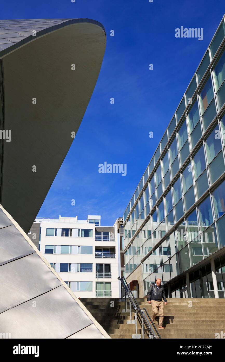 Public Library, Tromso City, Tromsoya Island, Troms County, Norway ...