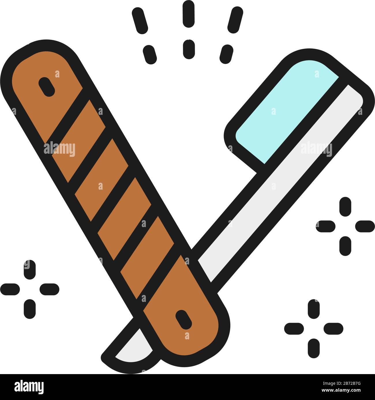 Straight lined Cut Out Stock Images & Pictures - Alamy