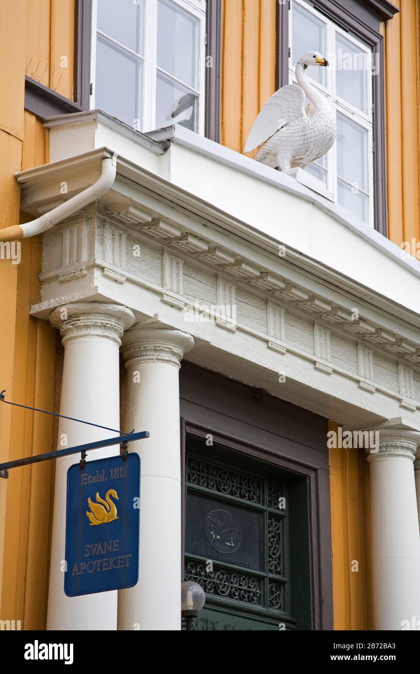 Store in Town Square, Trondheim City, Nord-Trondelag Region, Norway ...