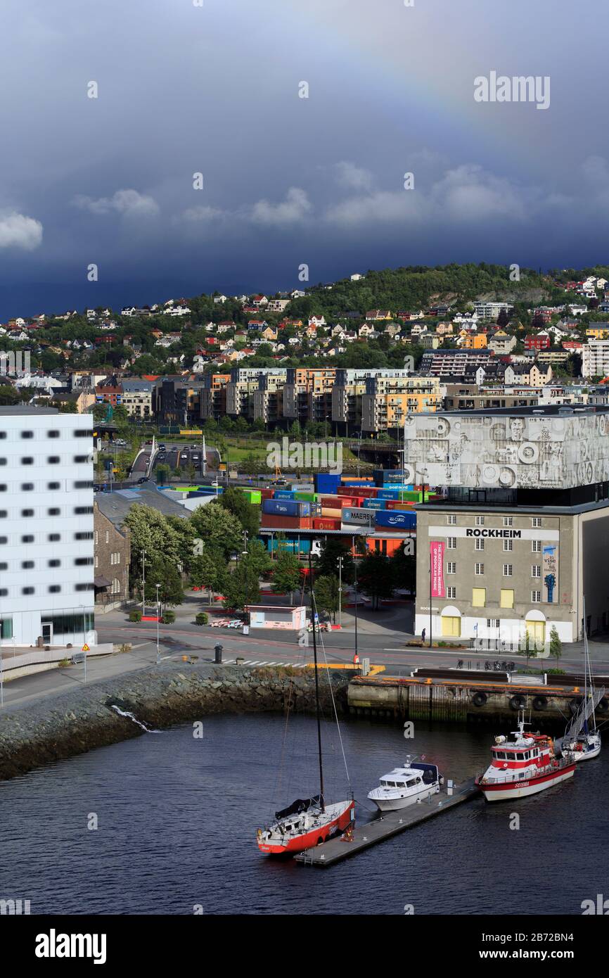 Rockheim Music Museum, Brattora District, Trondheim City, Trondelag ...