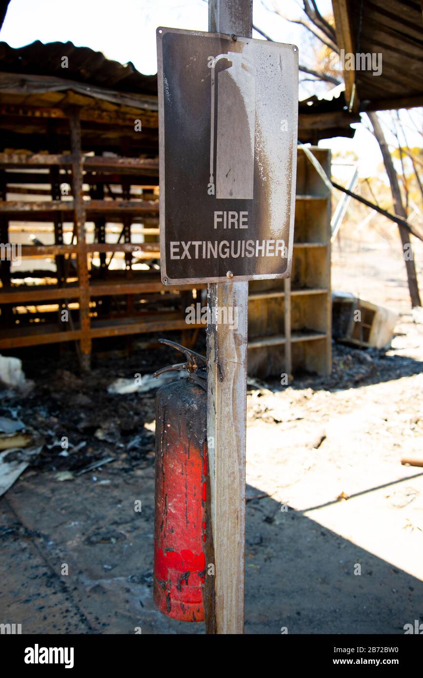 Bush Fire Devastation in Australia Stock Photo - Alamy