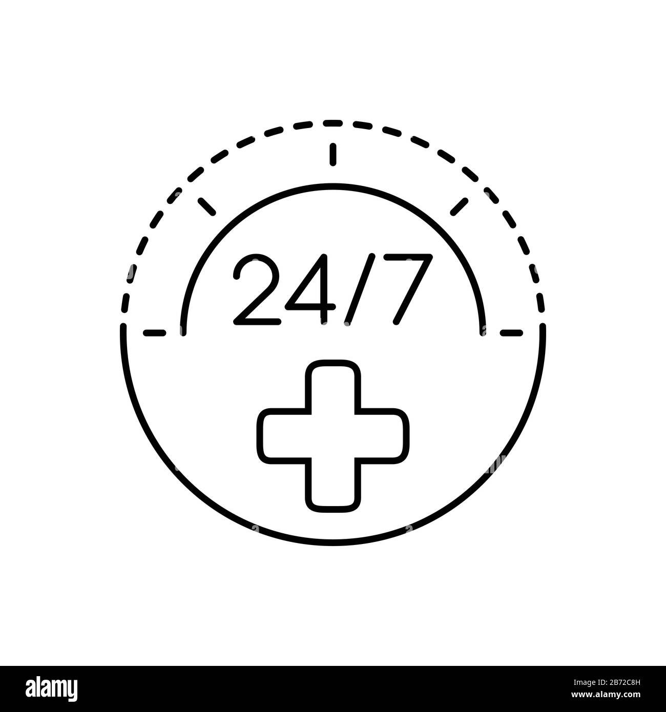 Twenty four and seven Black and White Stock Photos & Images - Alamy