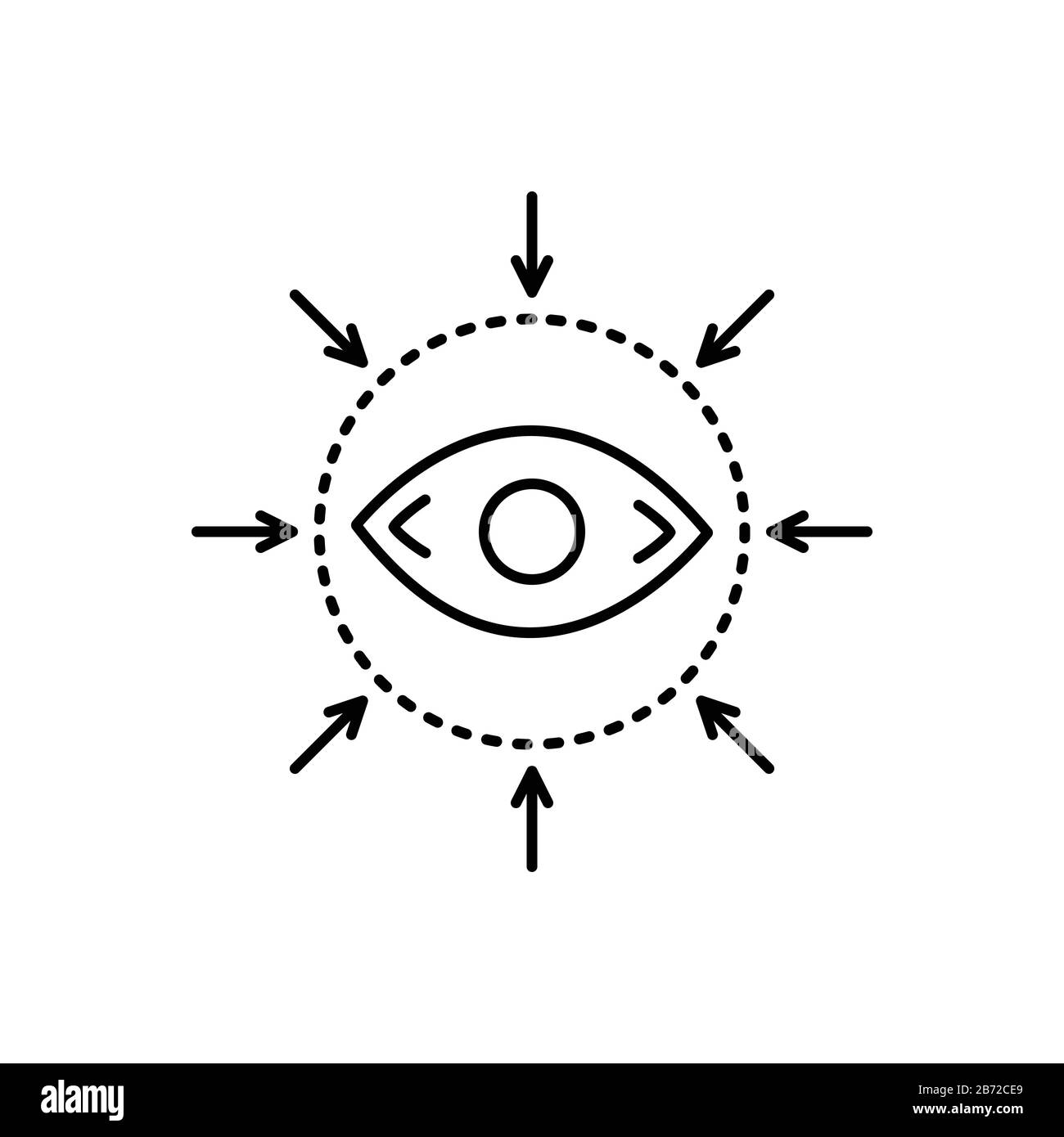 Eye care services icon Stock Vector Image & Art - Alamy