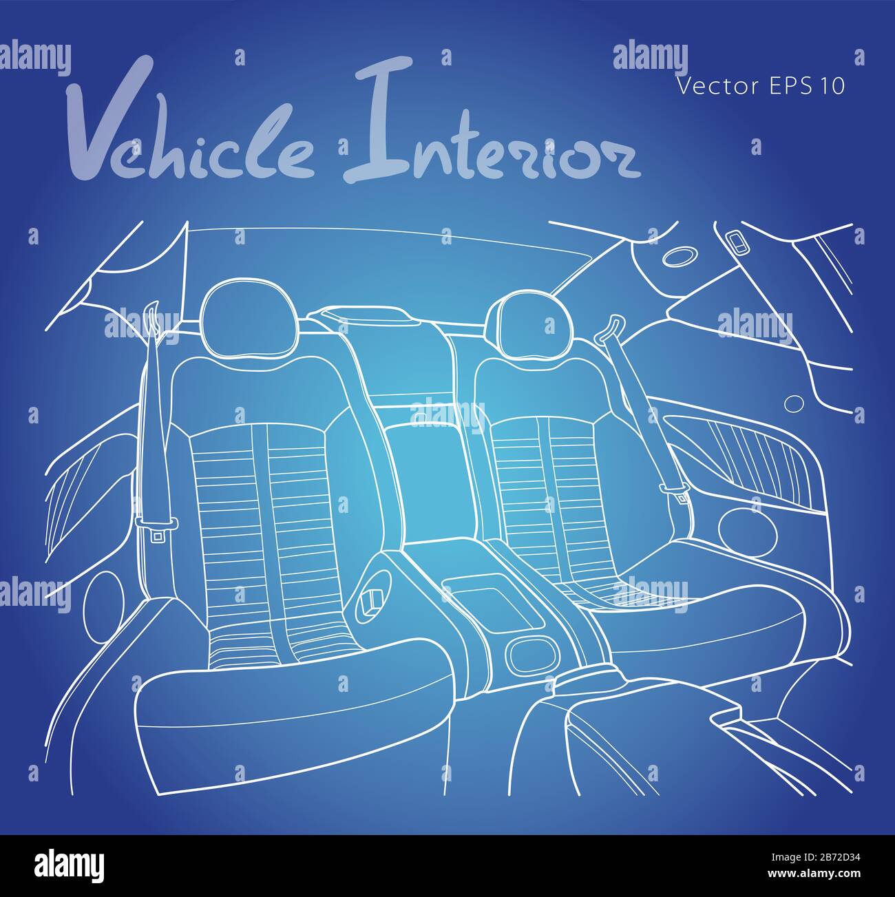 Inside auto illustration hi-res stock photography and images - Alamy