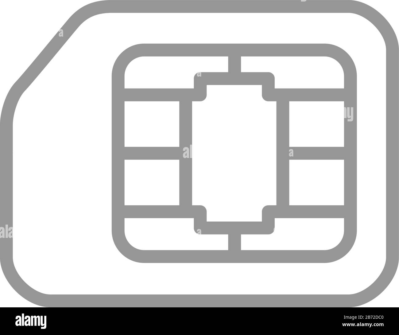 Emv chip card Stock Vector Images - Alamy