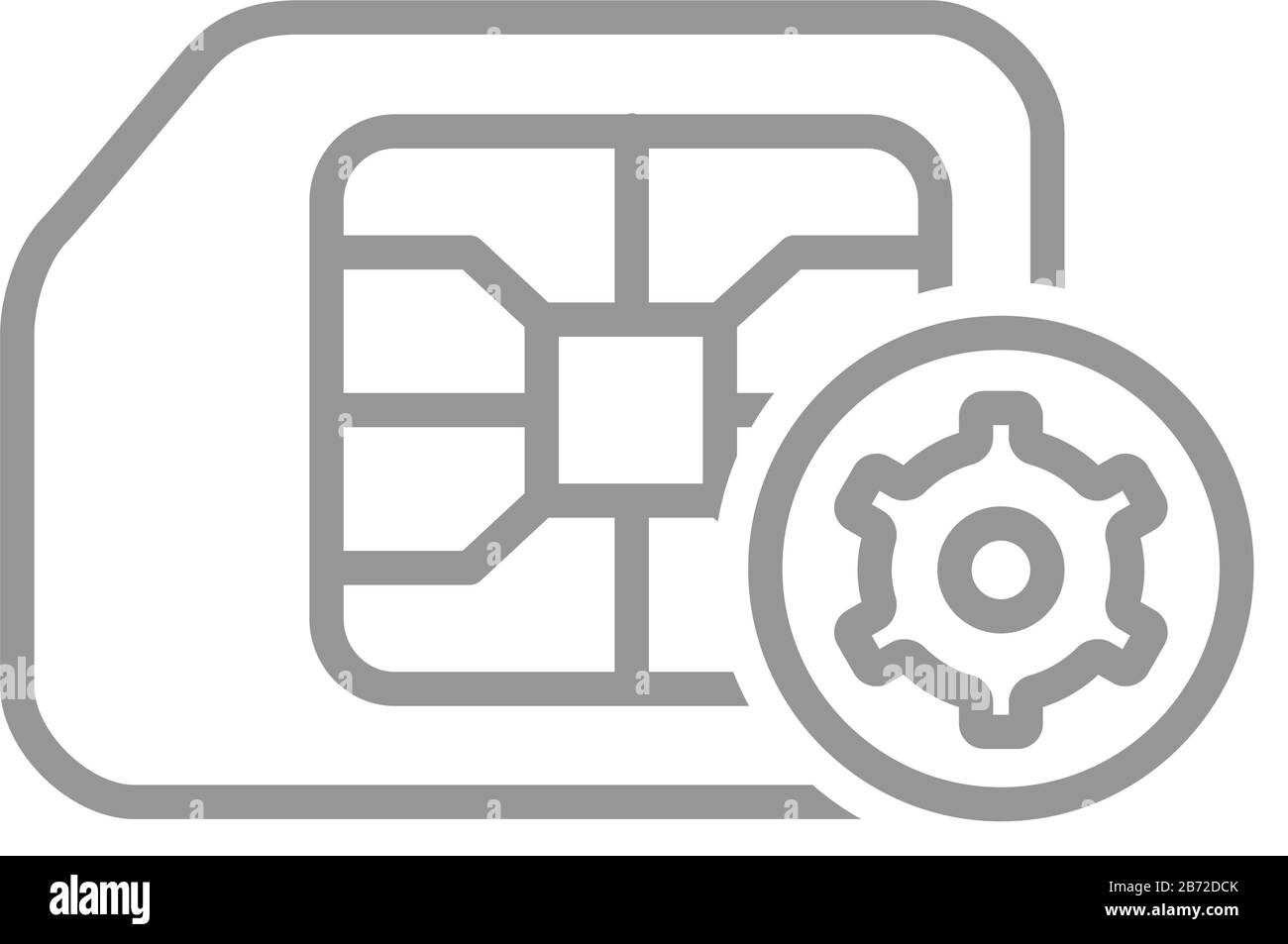 Mobile phone chip factory Stock Vector Images - Alamy