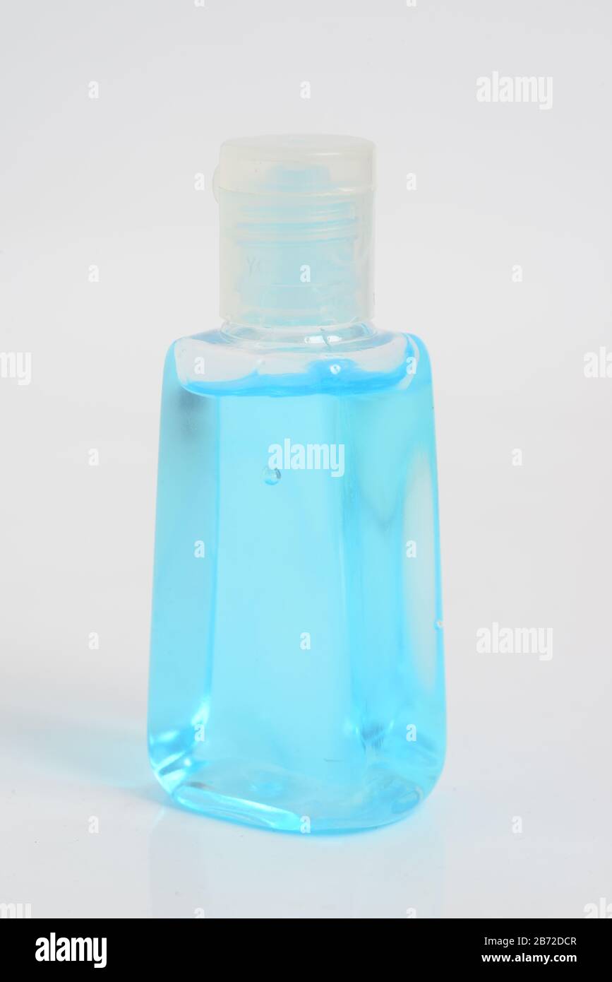antiseptic hand gel for protection against germ when traveling Stock ...