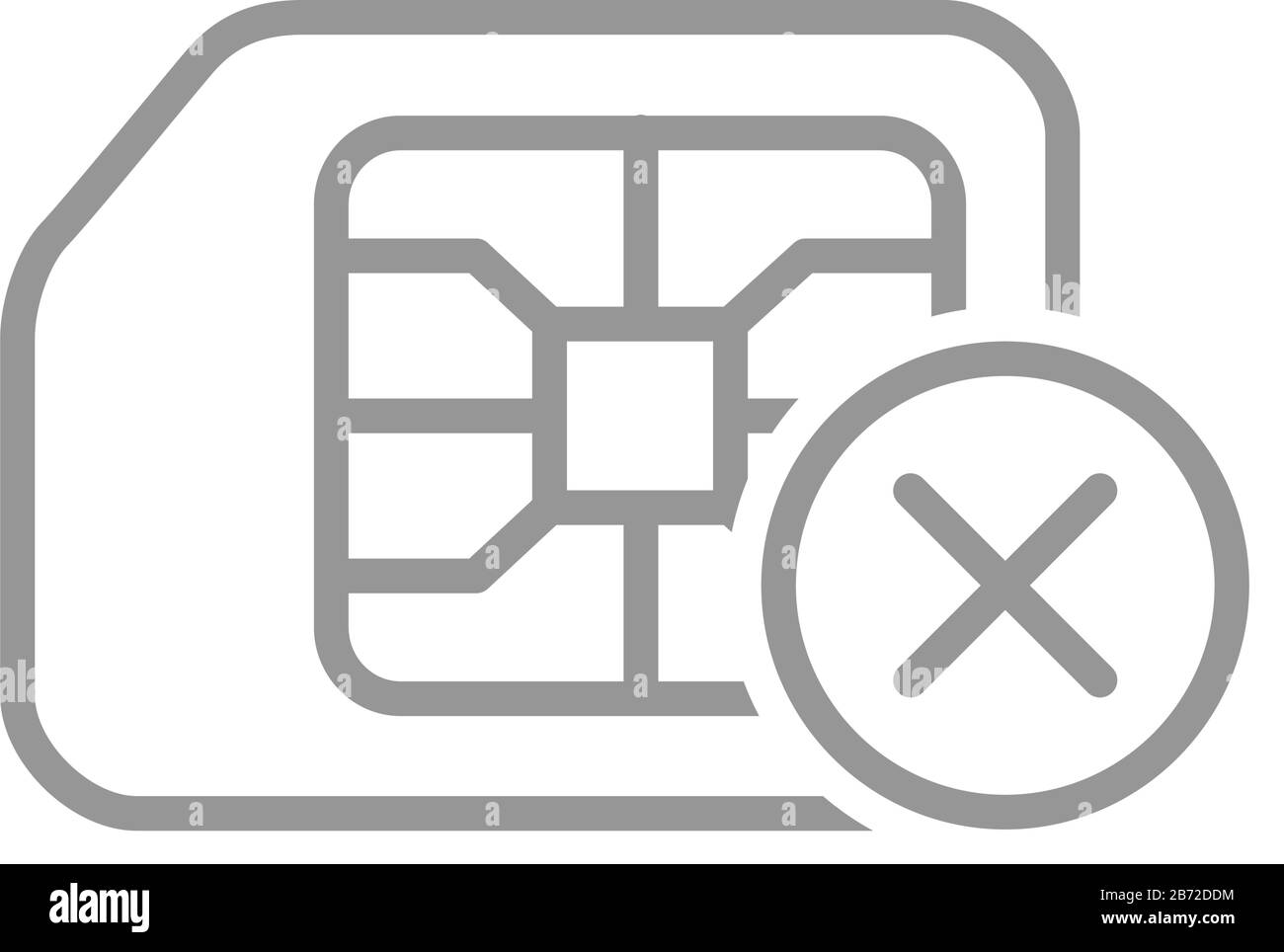 Sim card number Stock Vector Images - Alamy