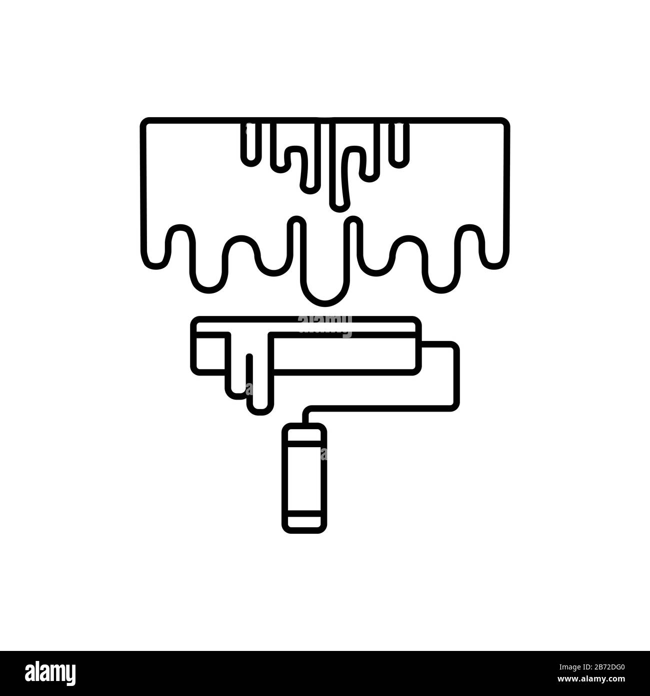 Paintbrush icon Stock Vector Image & Art - Alamy