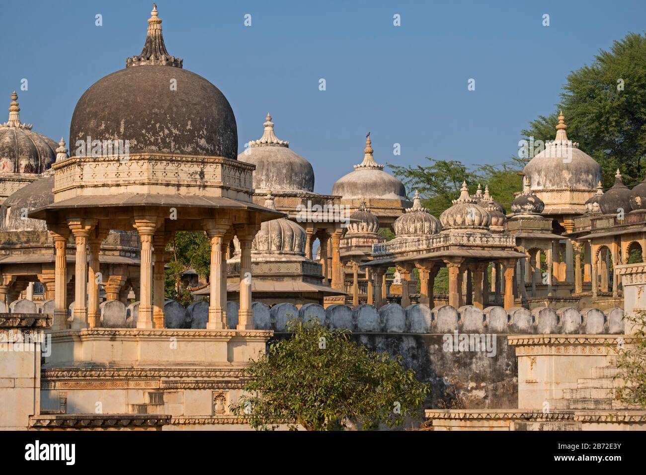 Ahar royal cenotaphs Udaipur Rajasthan India Stock Photo - Alamy