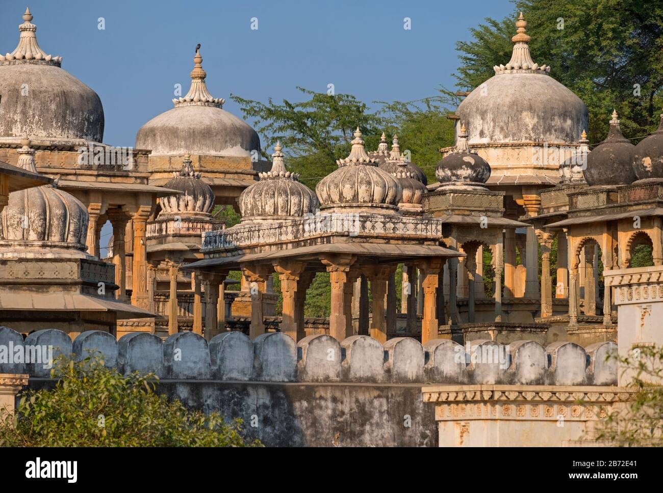 Ahar royal cenotaphs Udaipur Rajasthan India Stock Photo - Alamy