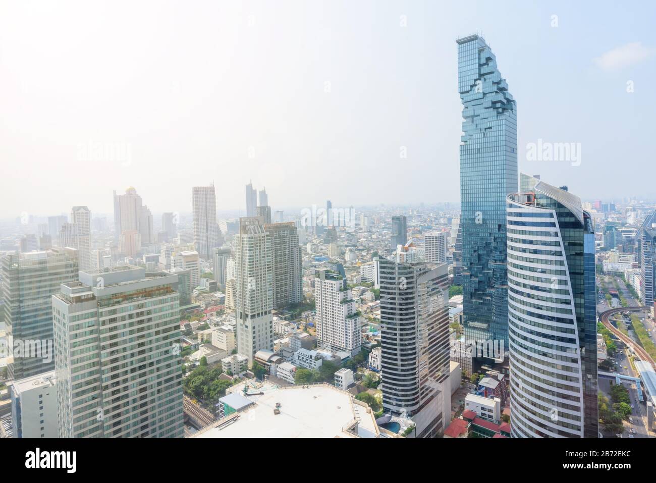 High view of high building in the city Stock Photo - Alamy