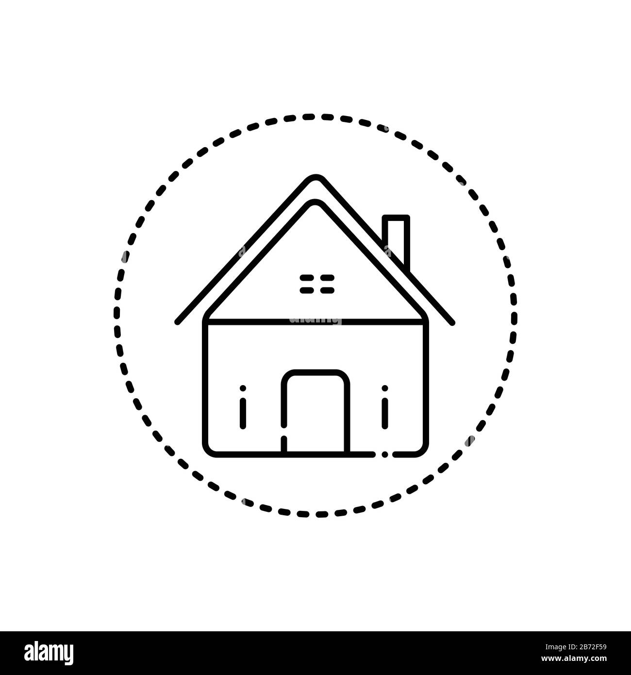 Home property icon Stock Vector Image & Art - Alamy