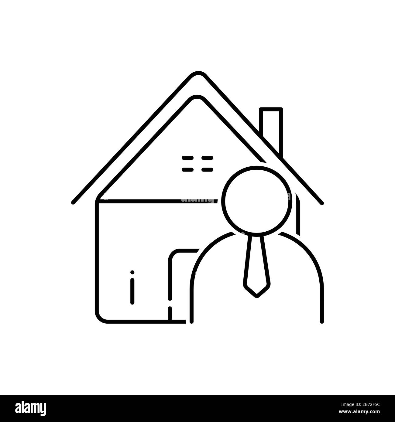 Real estate agent icon Stock Vector Image & Art - Alamy