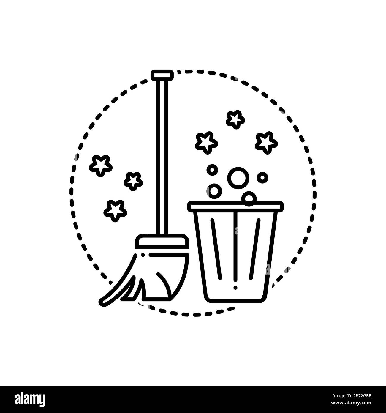 Cleaning Person Icon