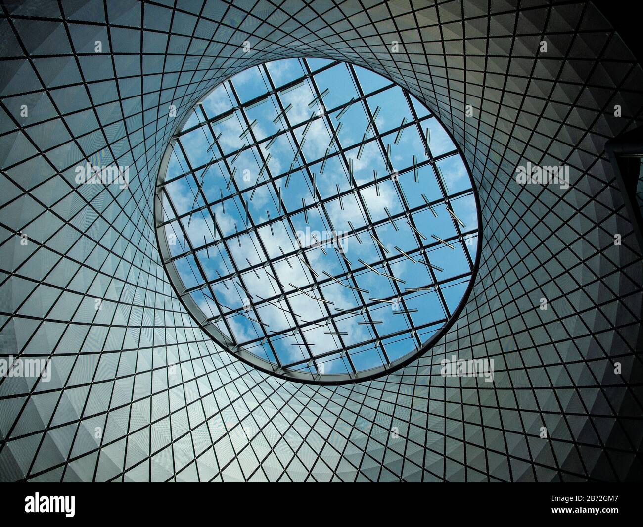 Architectural Details of the Fulton Center, NYC, USA Stock Photo - Alamy