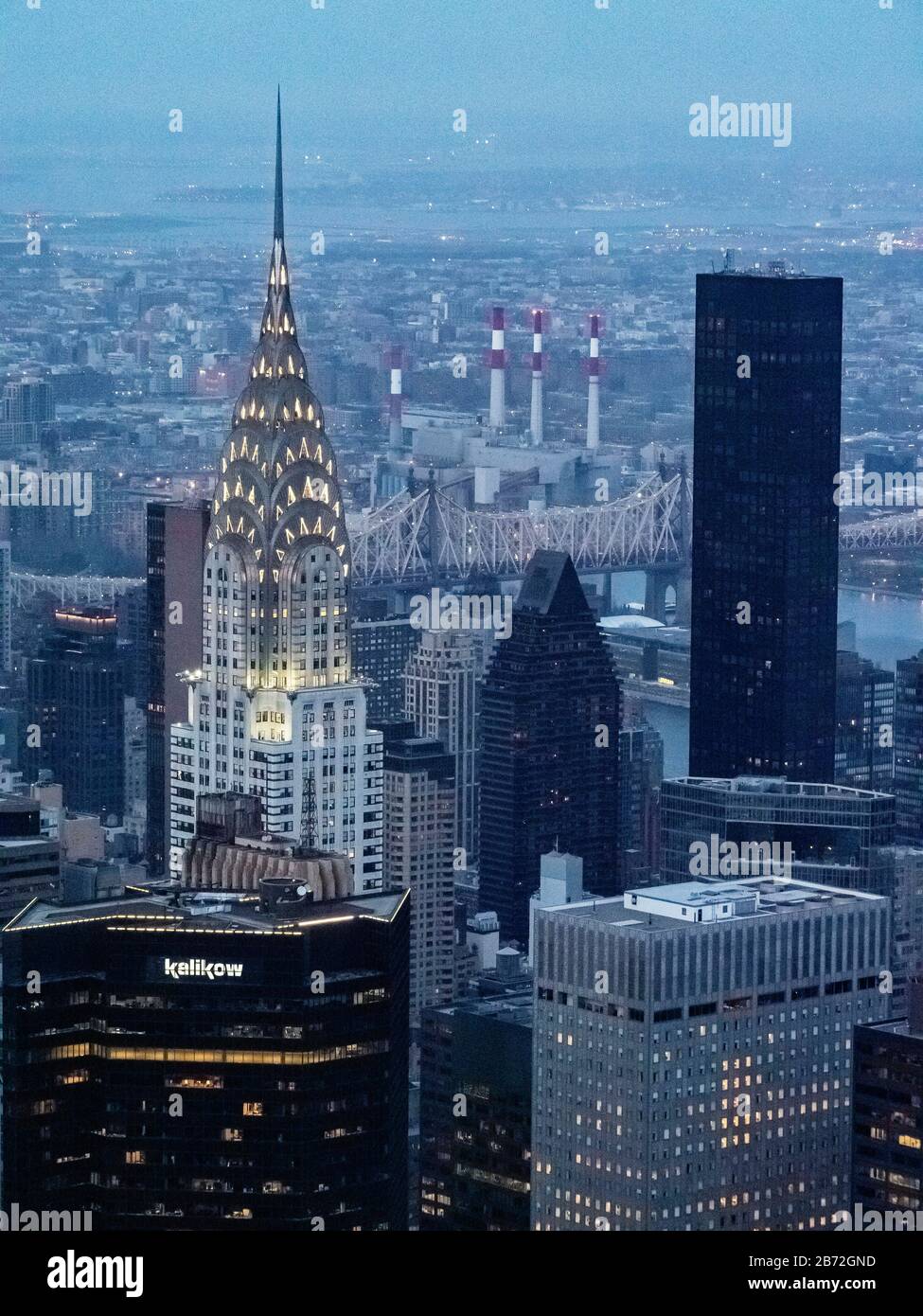 View from the Empire State Building Stock Photo - Alamy