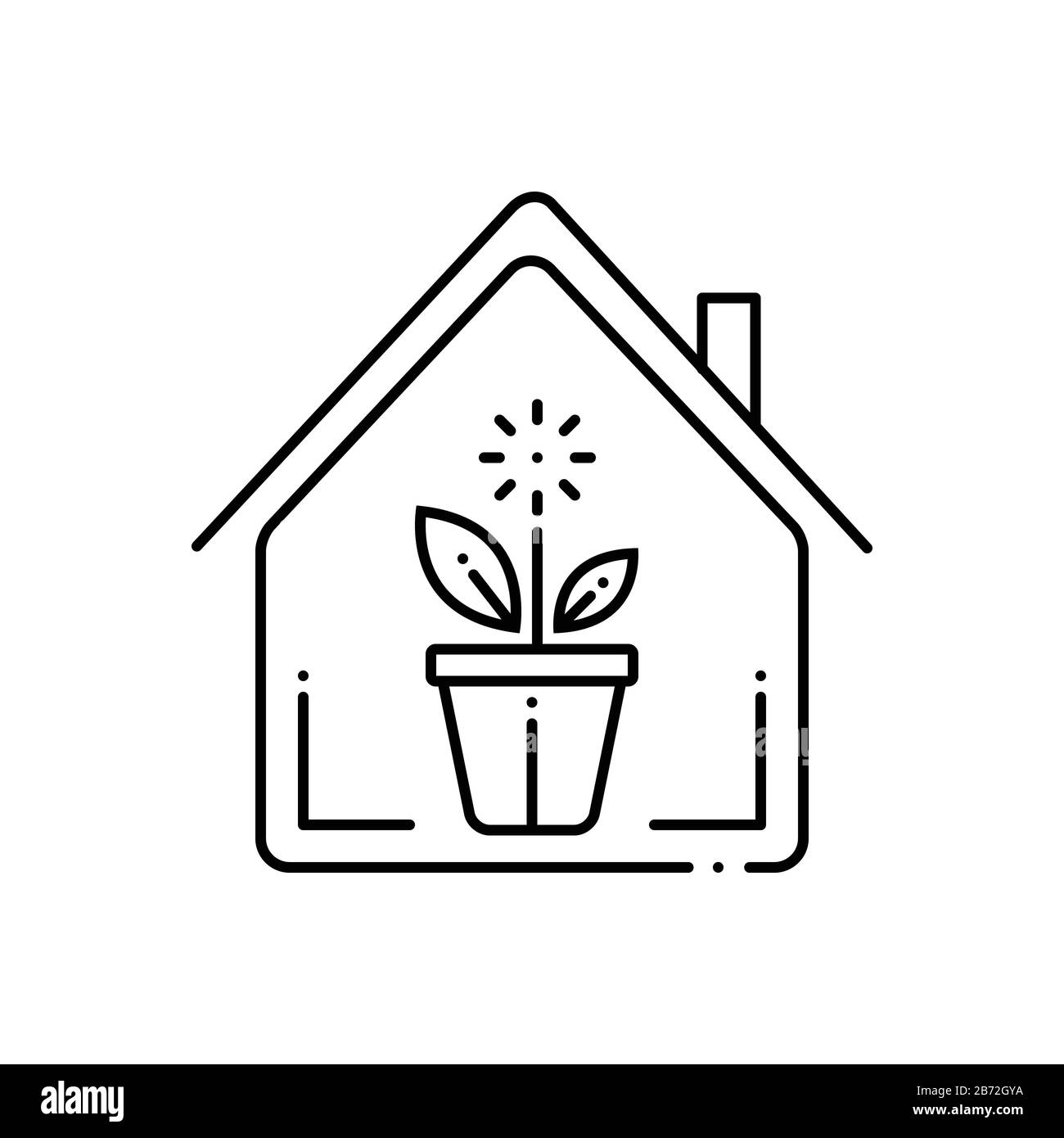 Indoor plants icon Stock Vector Image & Art - Alamy
