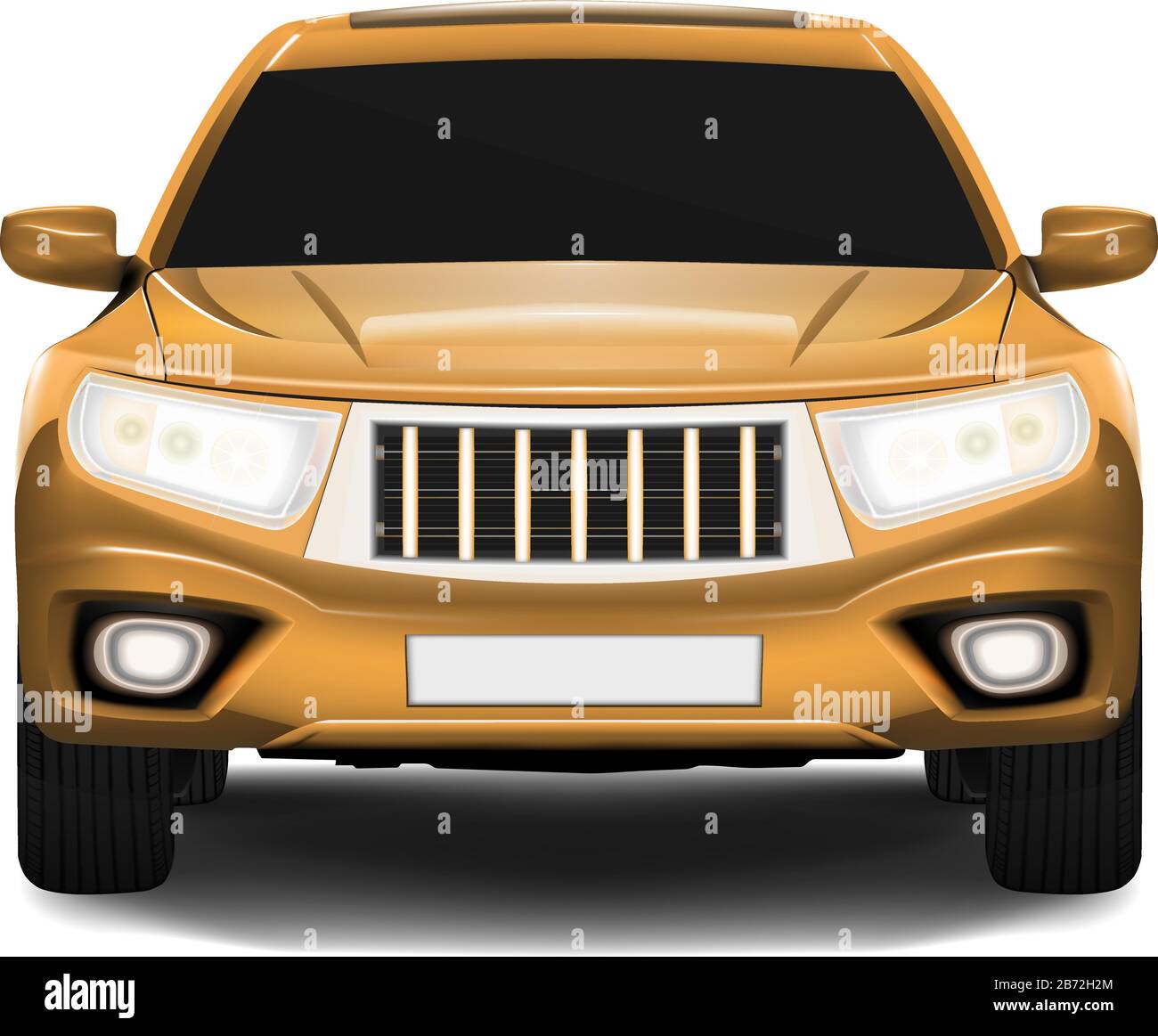 Car Front View Front View Car Stock Illustrations – 41,823 Front