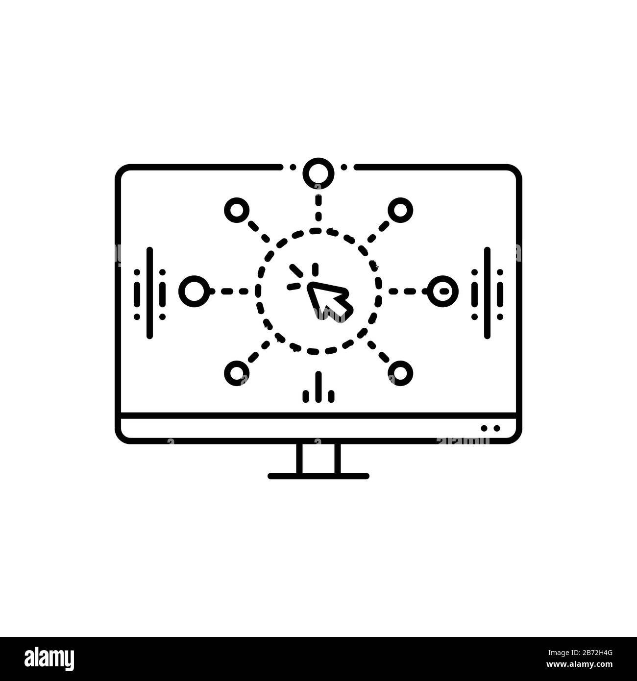 Interaction design Stock Vector Images - Alamy