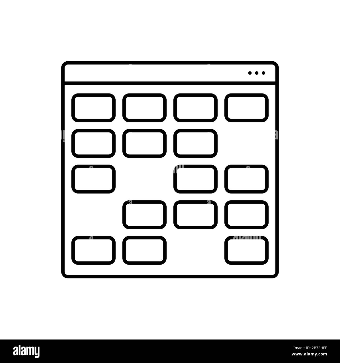 Icon for card ,sorting Stock Vector Image & Art - Alamy