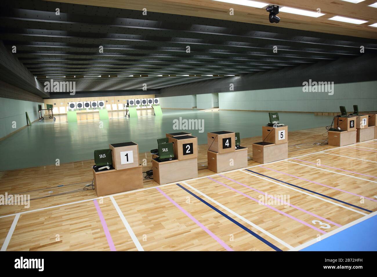 General View of Rifle Shooting Range, MARCH 9, 2020 : Ajinomoto ...
