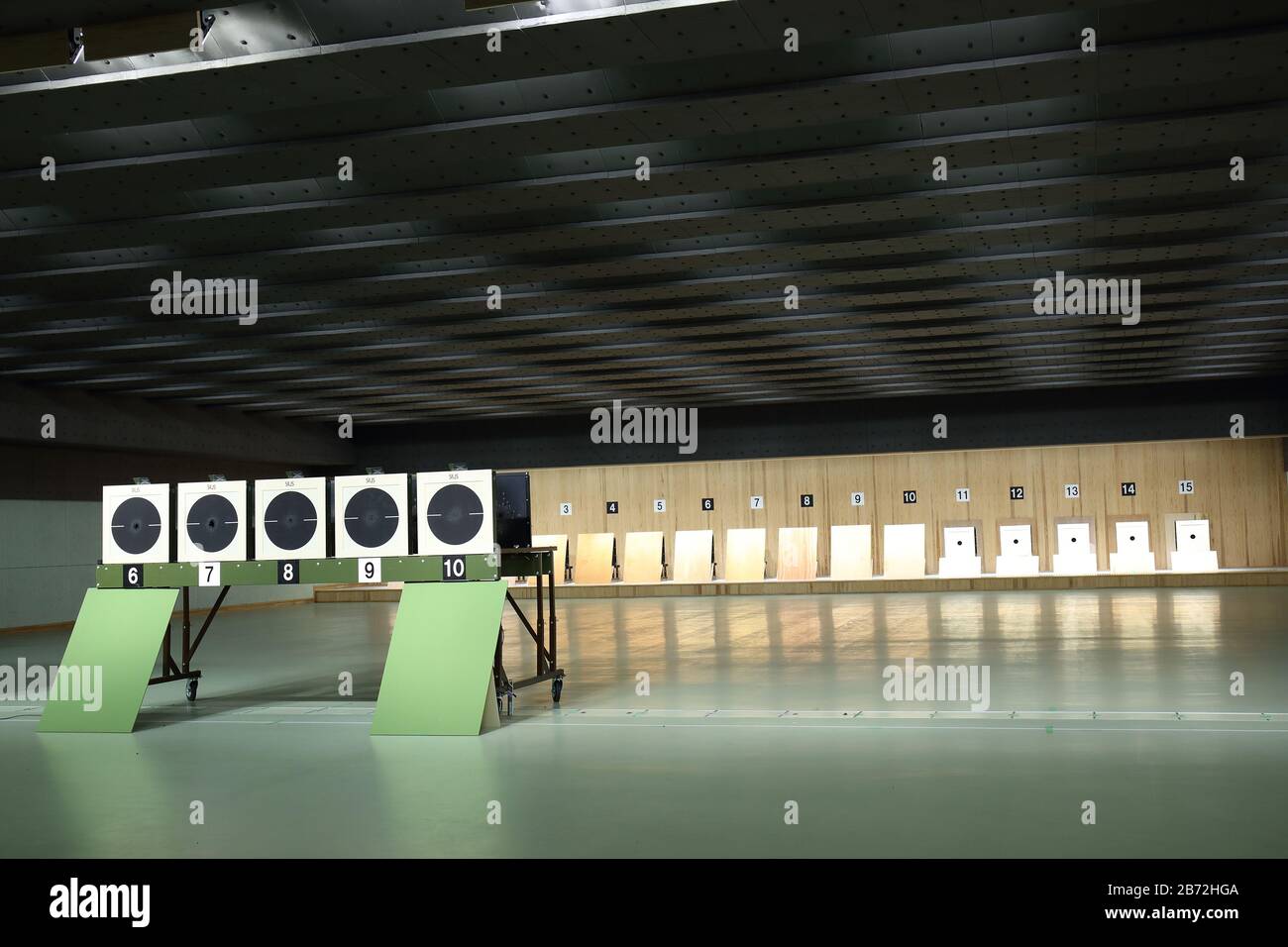 General View of Rifle Shooting Range, MARCH 9, 2020 : Ajinomoto ...