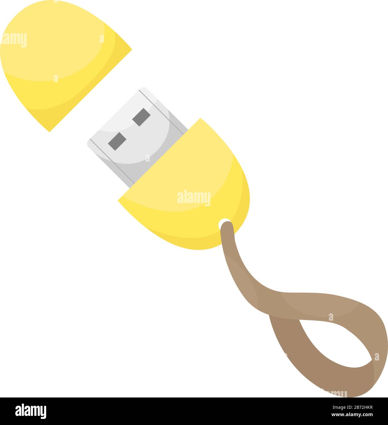 Flat vector USB flash drive. Data storage device, computer accessories ... Flat vector USB flash drive. Data storage device, computer accessories ...