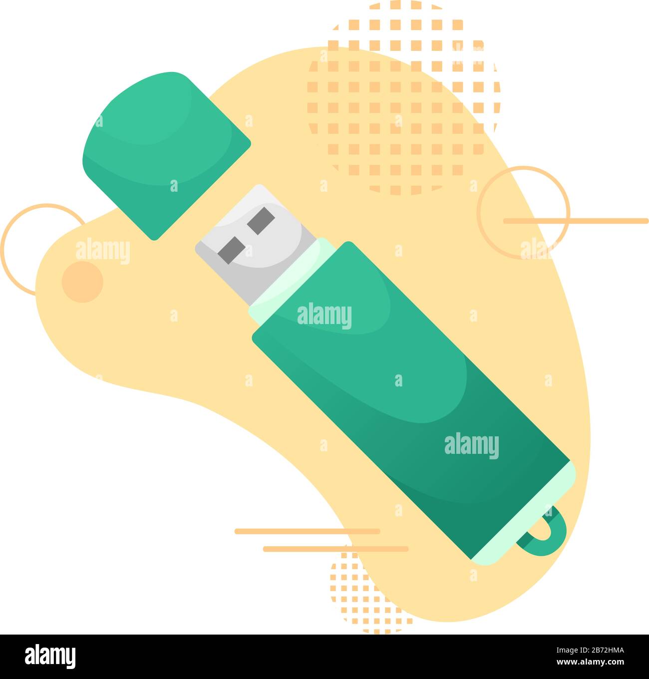 Electronic storage devices Stock Vector Images - Alamy