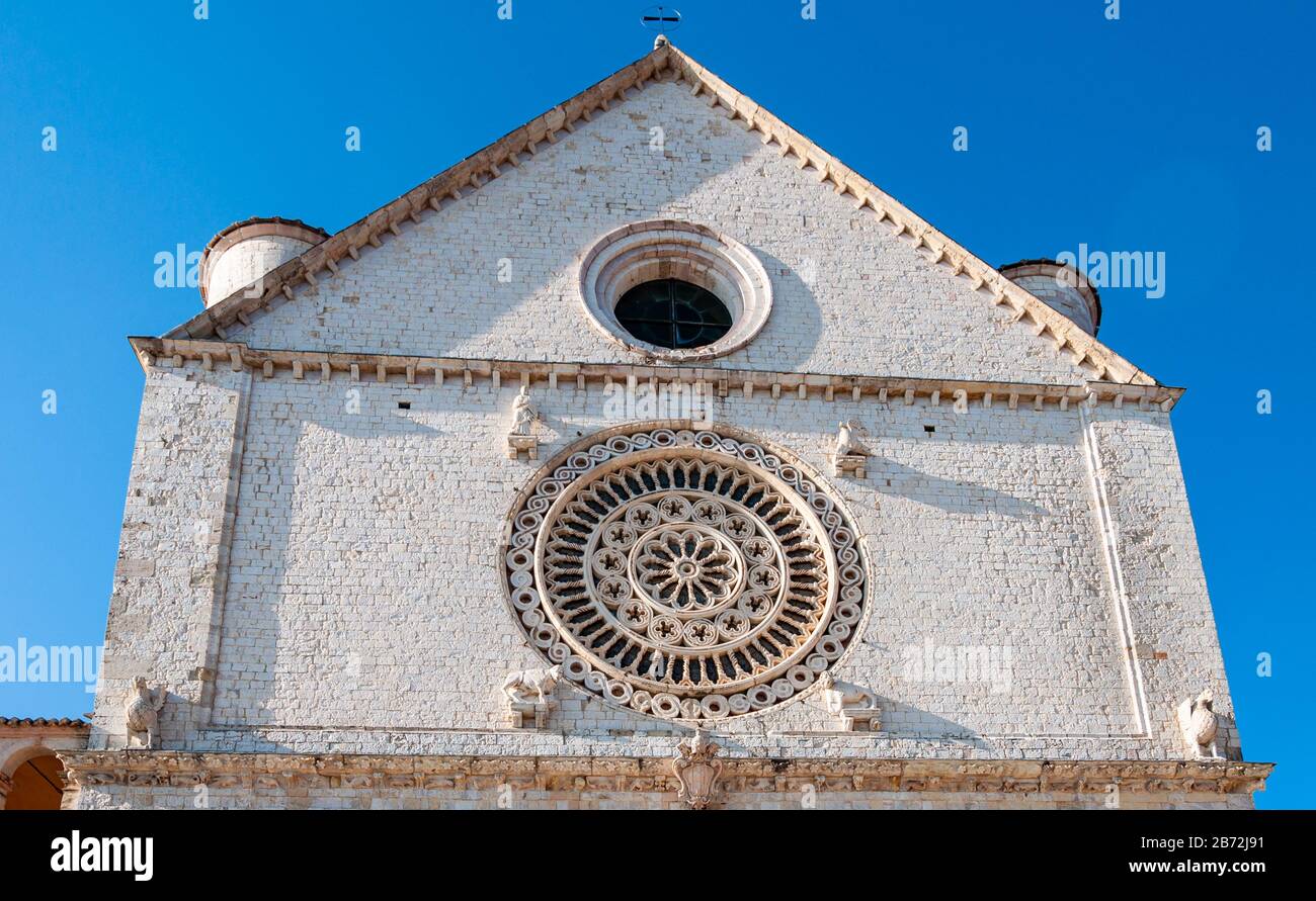 Assisi, the city of peace, Italy. UNESCO World Heritage Site, the ...