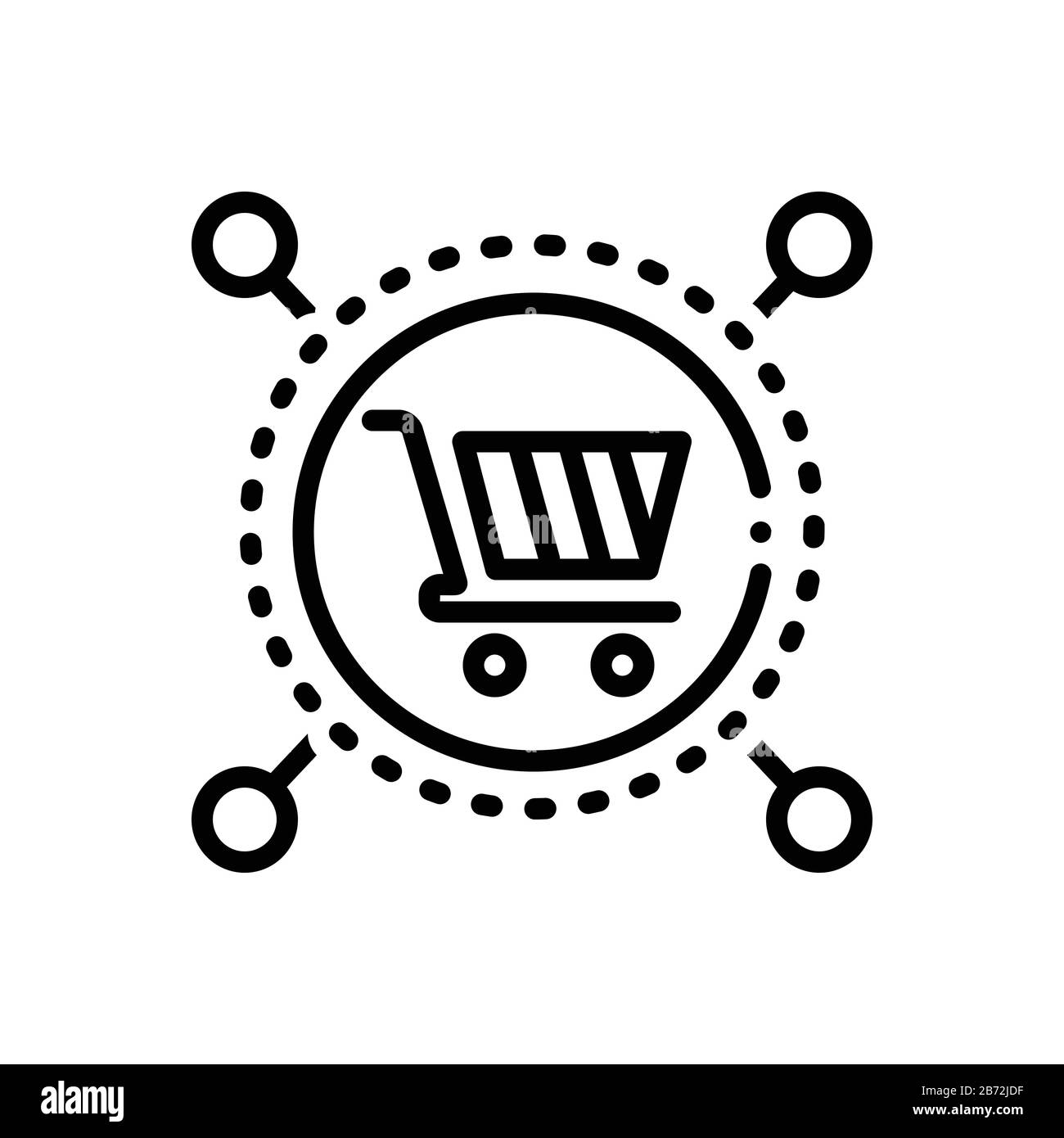 Icon for market,place,service Stock Vector Image & Art - Alamy