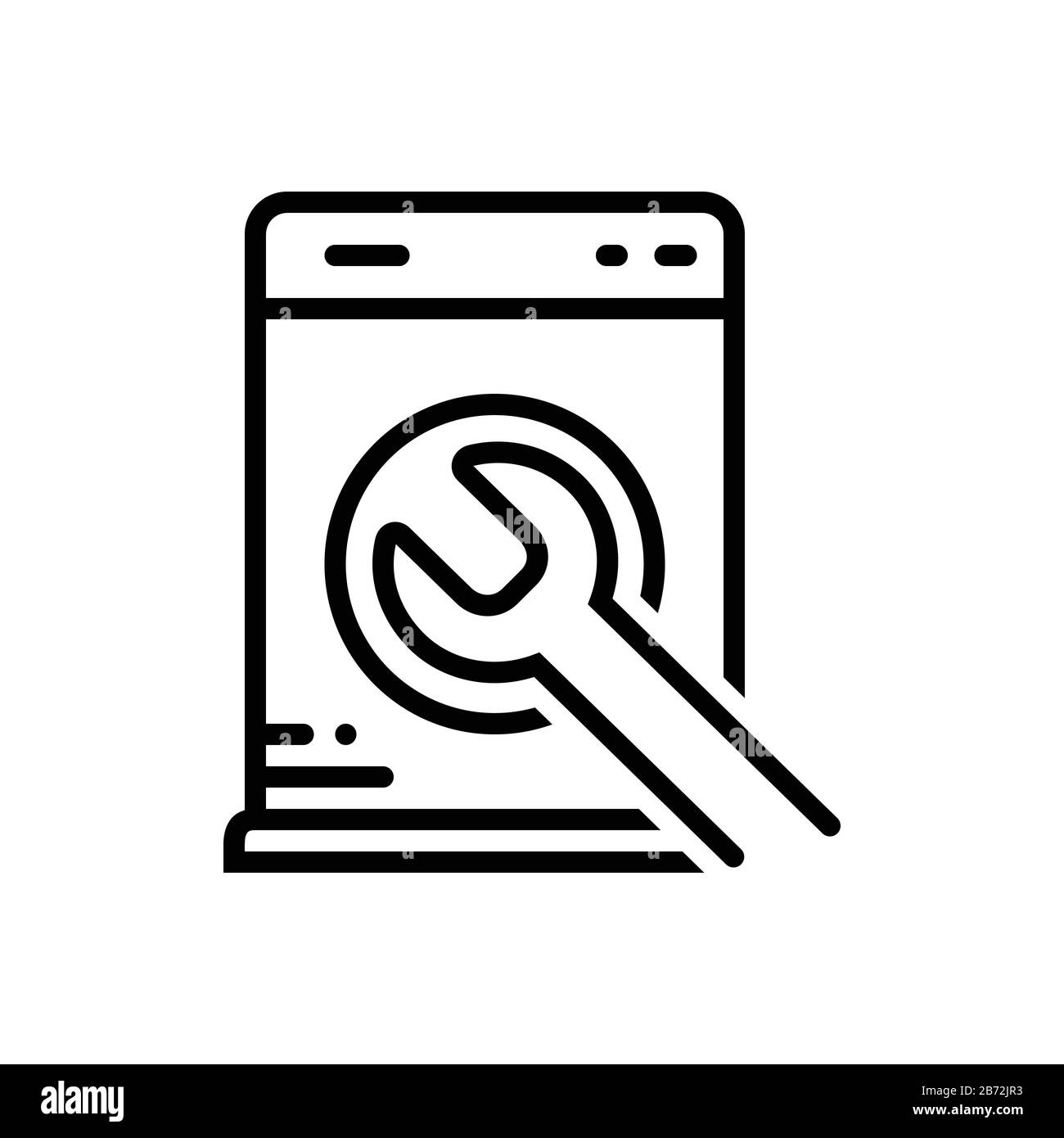 Icon for washing machine repair Stock Vector Image & Art - Alamy