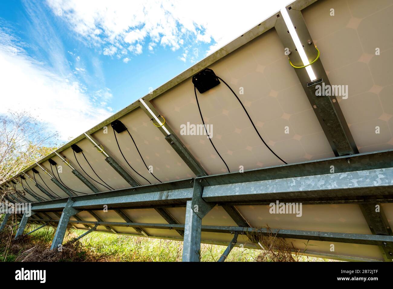 Back side solar panel hi-res stock photography and images - Alamy