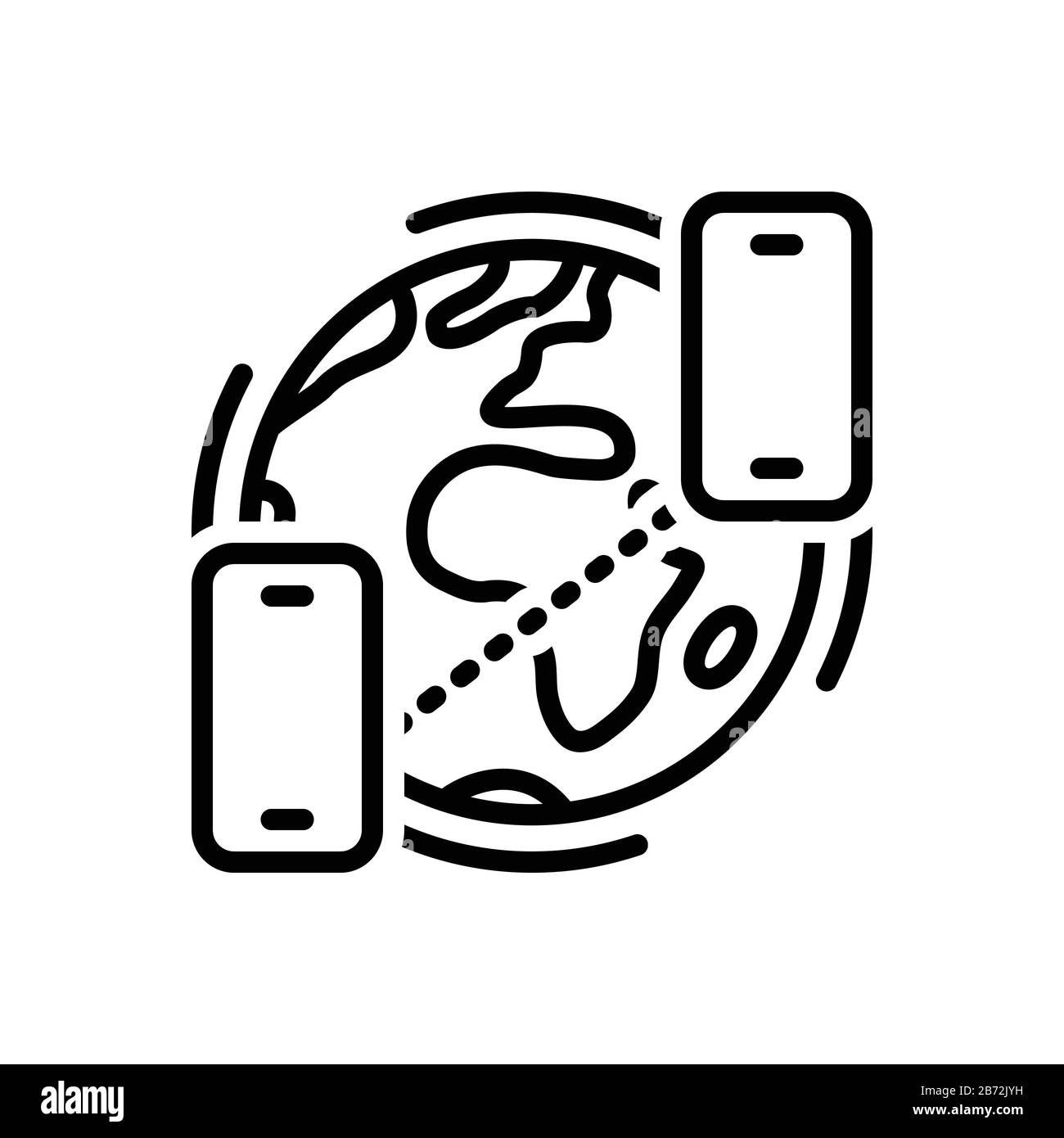 Global conference icon Stock Vector Image & Art - Alamy
