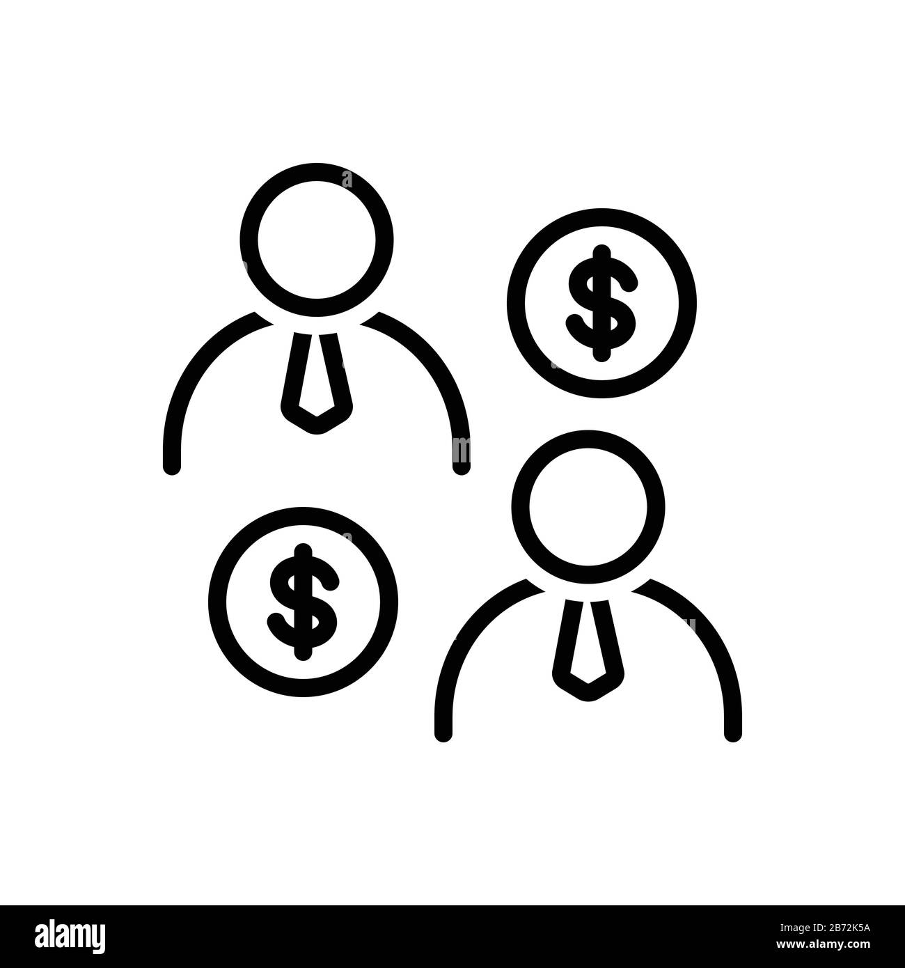 Business partnership icon Stock Vector Image & Art - Alamy