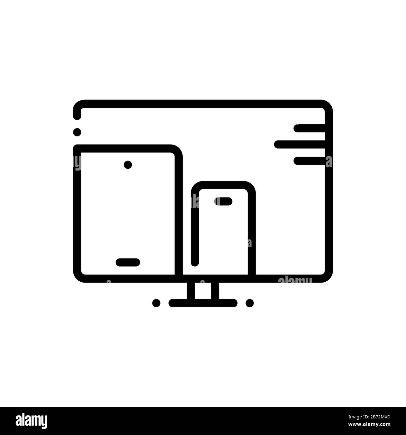 Responsive design icon Stock Vector Image & Art - Alamy