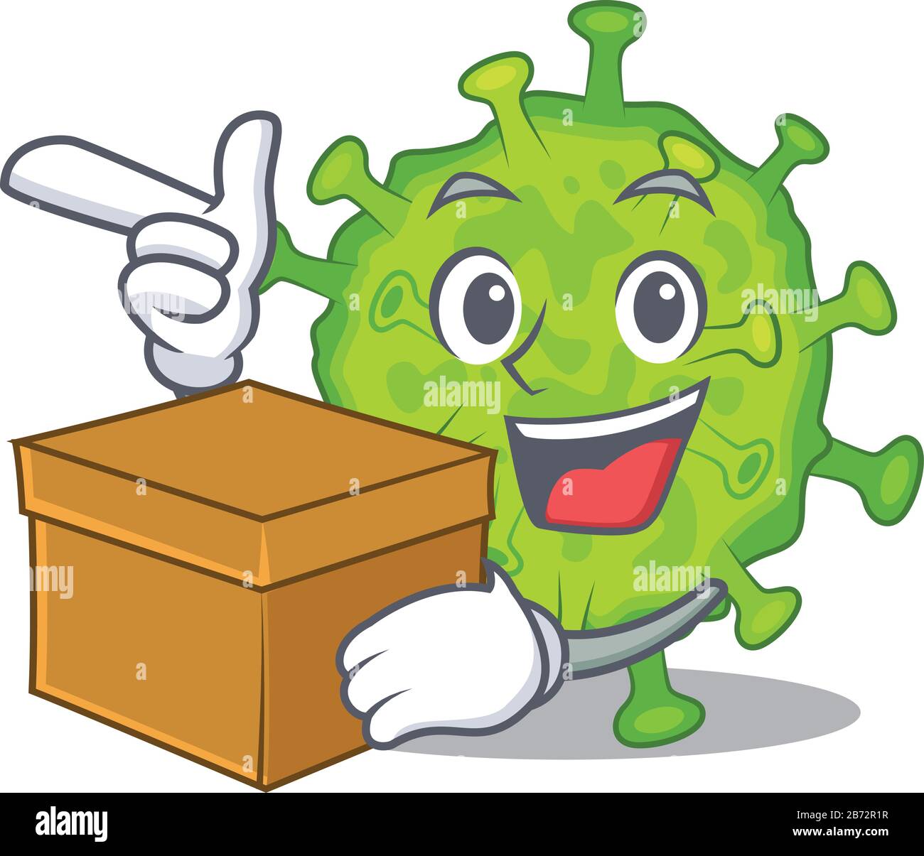 Corona gift box Stock Vector Images - Alamy