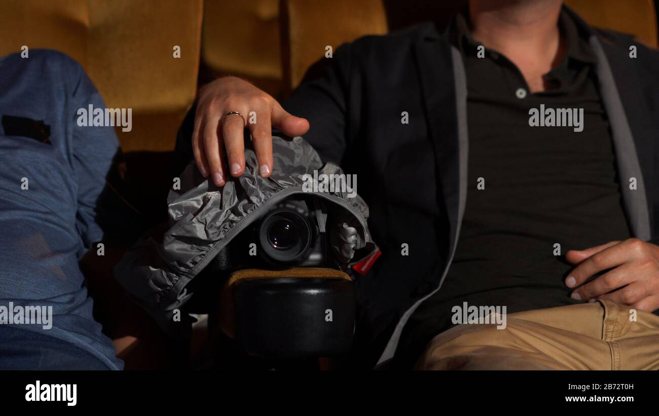 Man watching woman secretly hi-res stock photography and images - Alamy