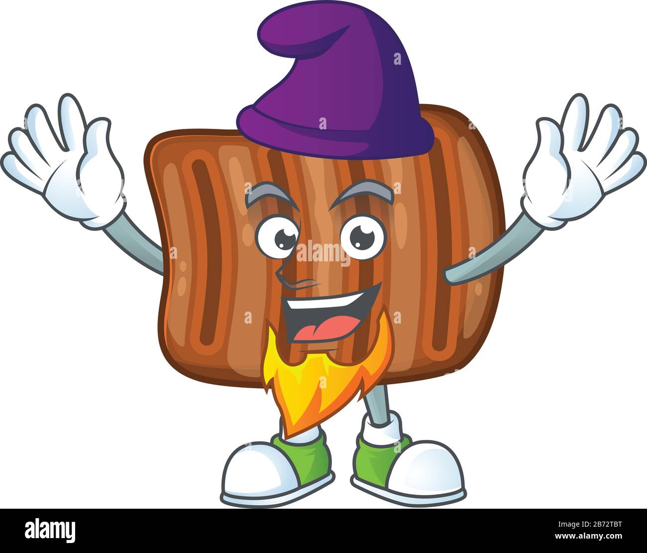 Cute cartoon design of roasted beef performed as an Elf Stock Vector ...