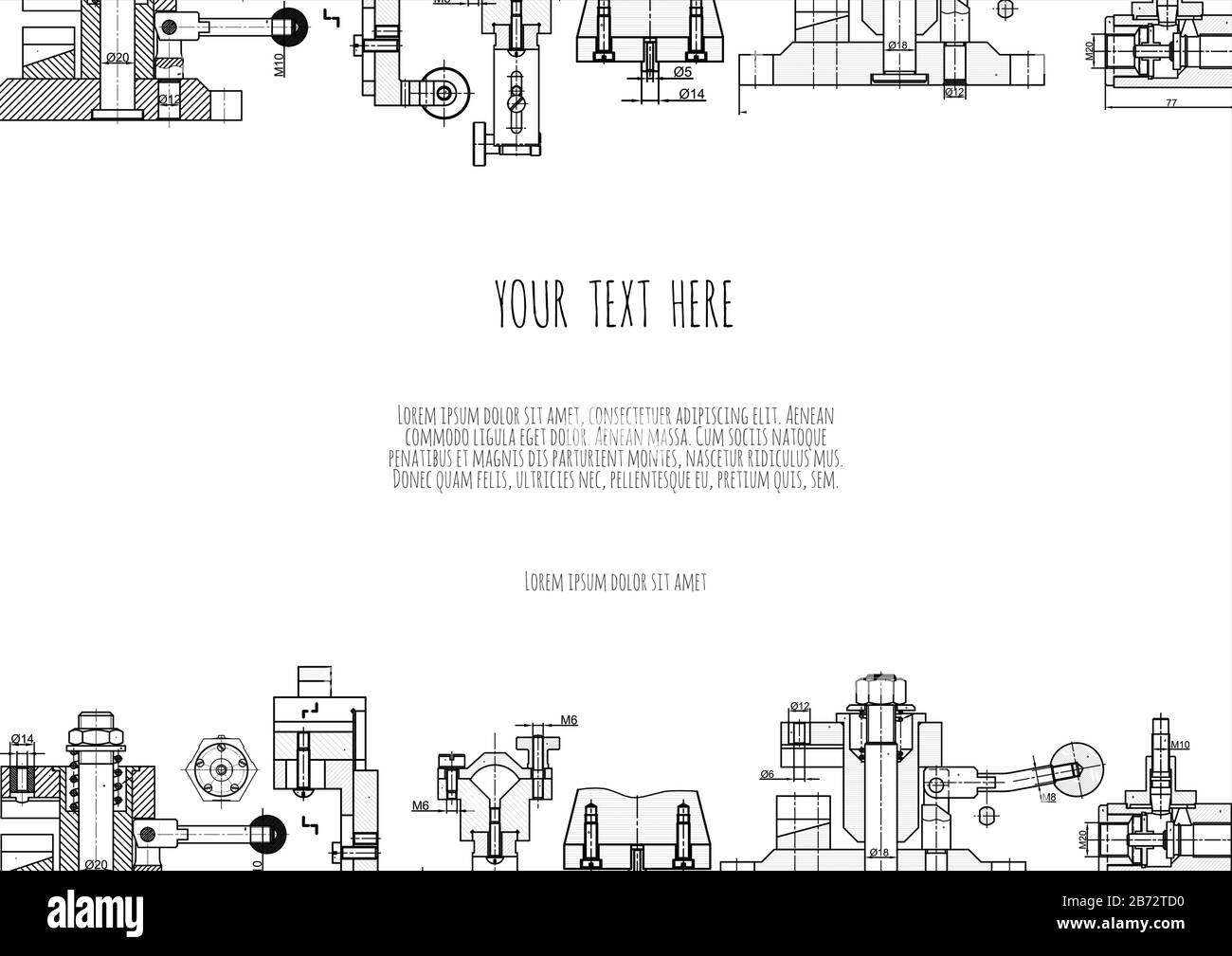 Mechanical engineering drawings hi-res stock photography and images - Alamy